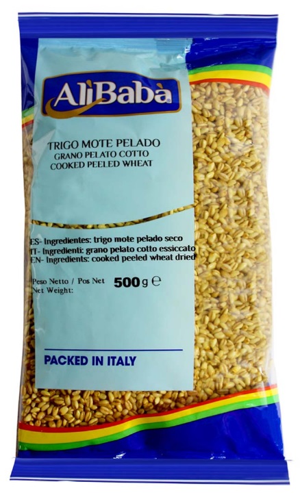 TRIGO MOTE PELADO 15X500G ALI BABA - FreshTropical