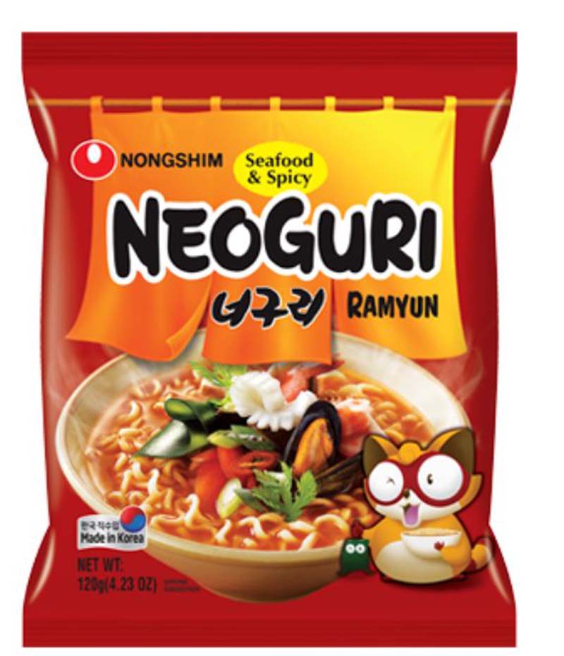 NOODLES NEOGURI HOT 20X120G NONGSHIM - FreshTropical