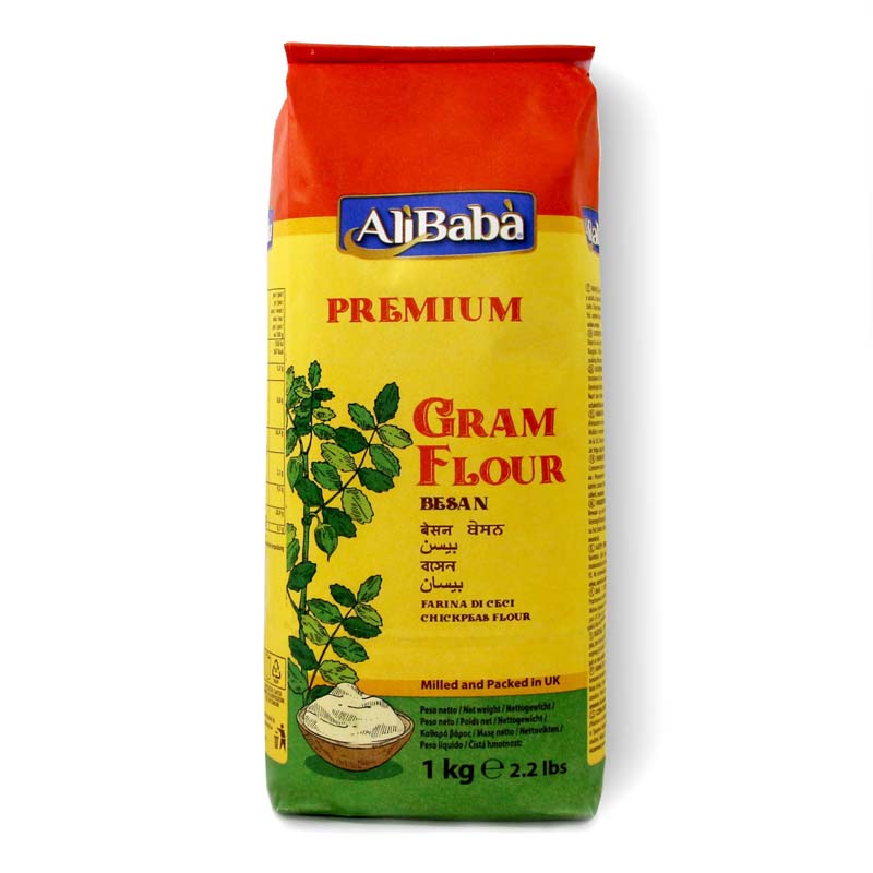 GRAM FLOUR ALI BABA PREMIUM 12X1KG - FreshTropical