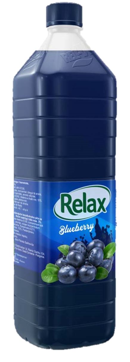 RELAX BLUEBERRY JUICE 12x500ML - FreshTropical