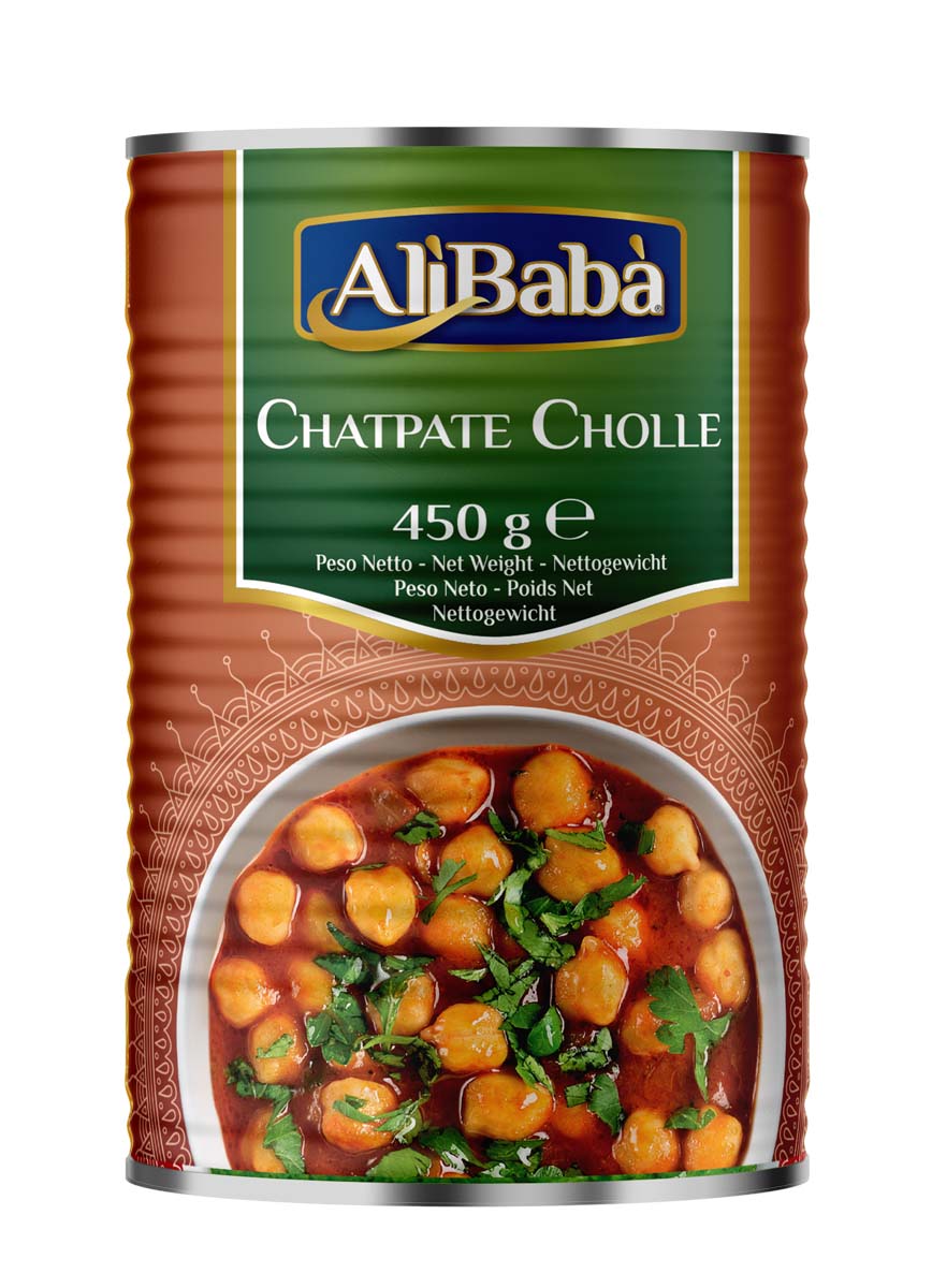 RTE ALI BABA TIN CHATPATE CHOLLE 12X450G - FreshTropical
