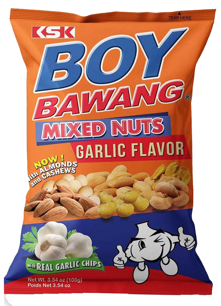 PH CHIPS BOY BAWANG MIXED NUTS 40X85G - FreshTropical