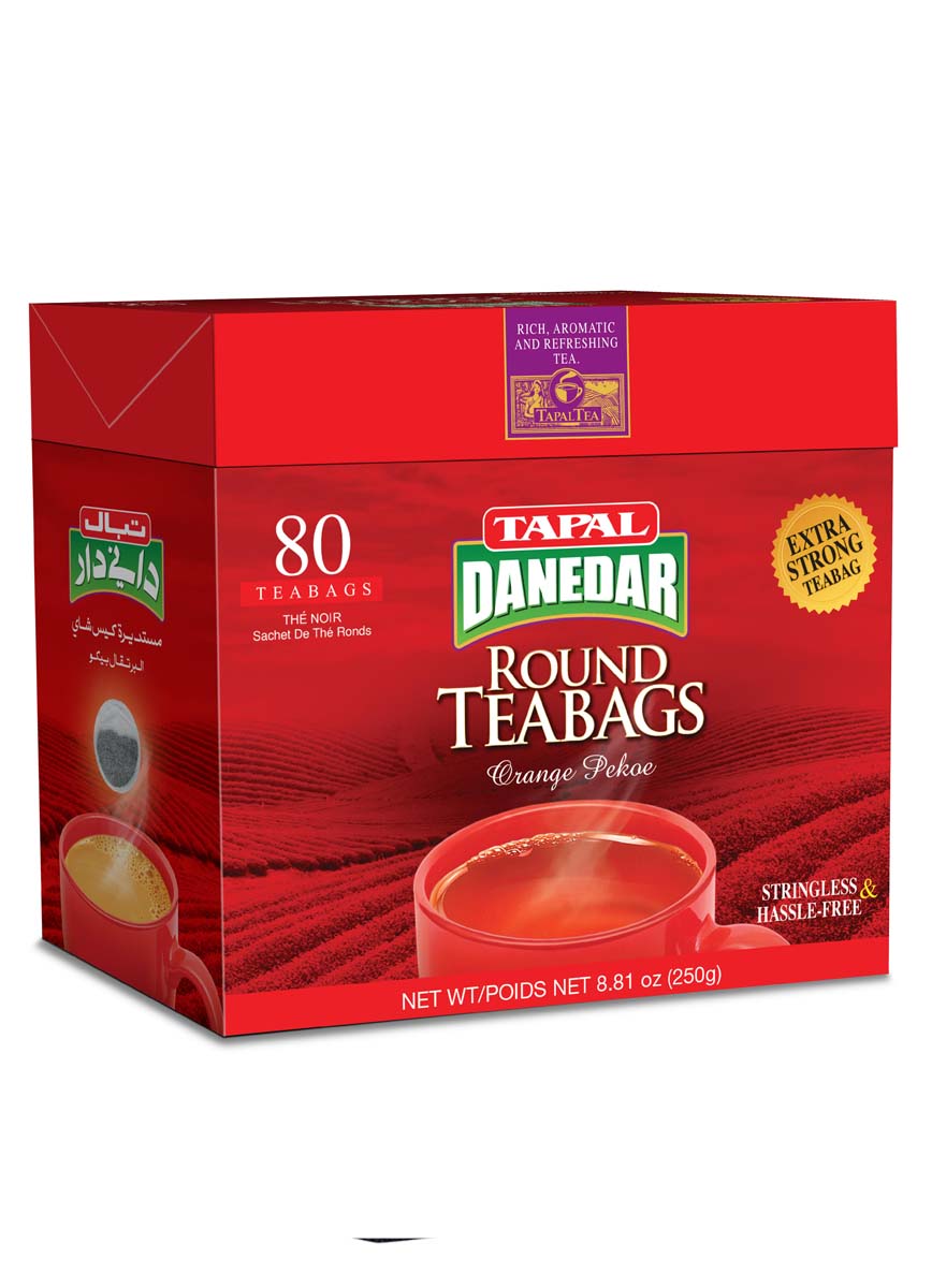 TAPAL DANEDAR TEA BAGS 80'S 12X250G - FreshTropical