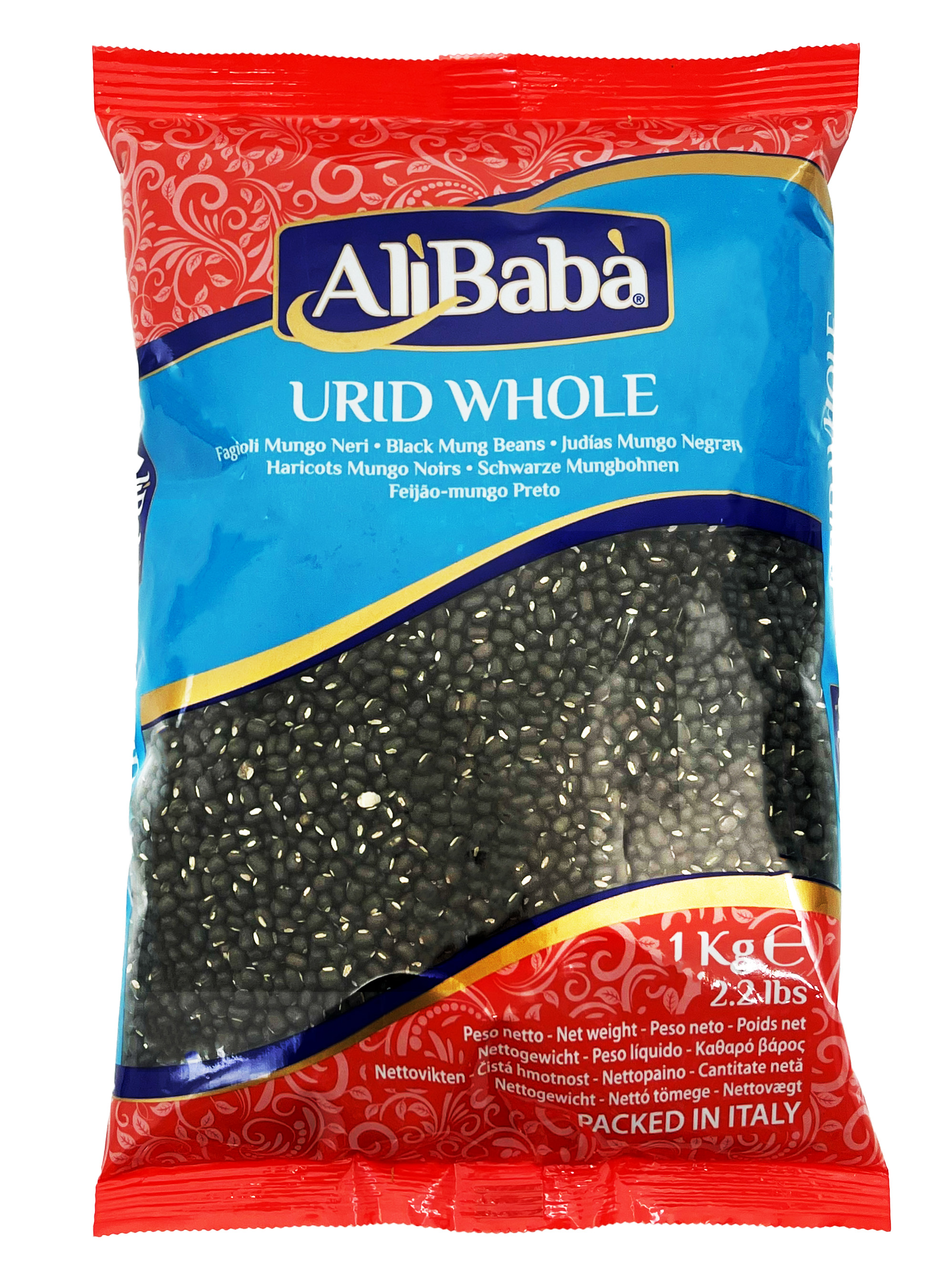URID WHOLE(BEANS) ALI BABA 10X1KG - FreshTropical