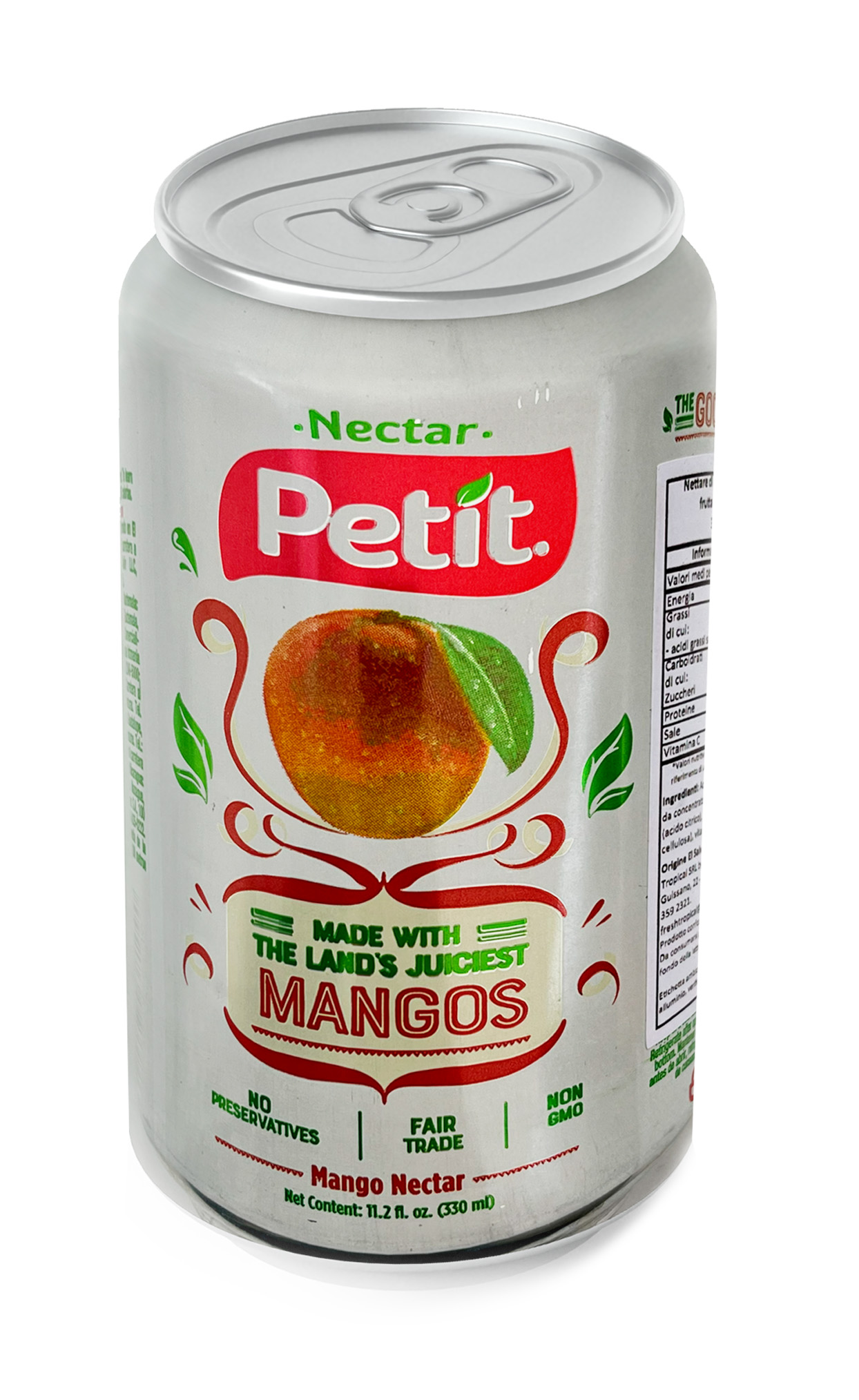 PETIT JUICE MANGO CAN 24X330ML - FreshTropical