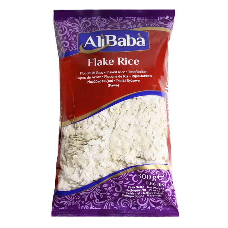 FLAKE RICE MEDIUM ALI BABA 20X300G - FreshTropical
