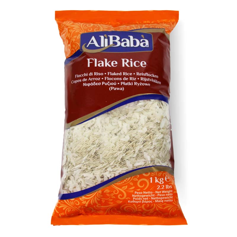 FLAKE RICE MEDIUM ALI BABA 6X1KG - FreshTropical