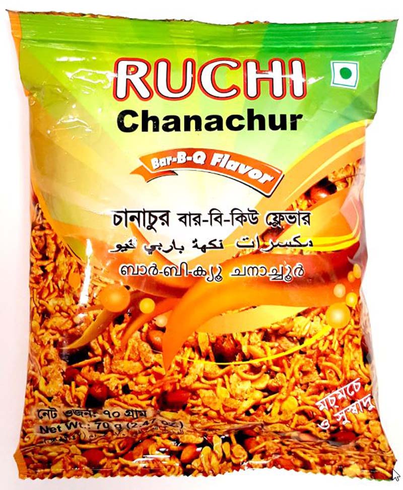 CHANACHUR RUCHI BAR-B-Q 24X300G - FreshTropical