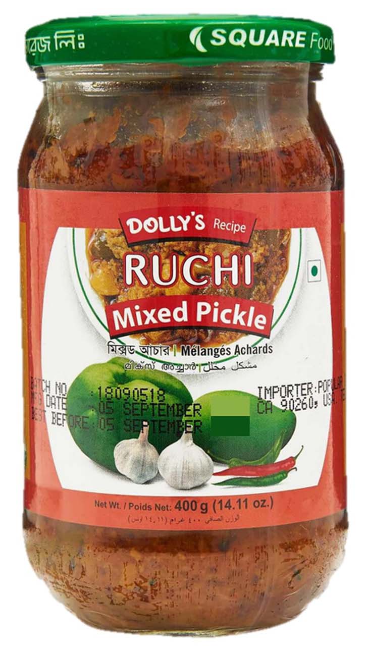 PICKLE RUCHI MIX 12X400G - FreshTropical
