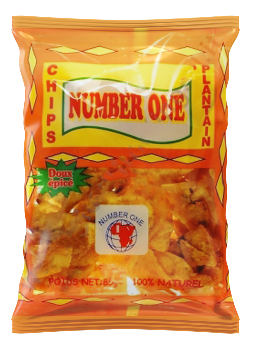 CHIPS NUMBER ONE PICCANTE 20x85GR - FreshTropical