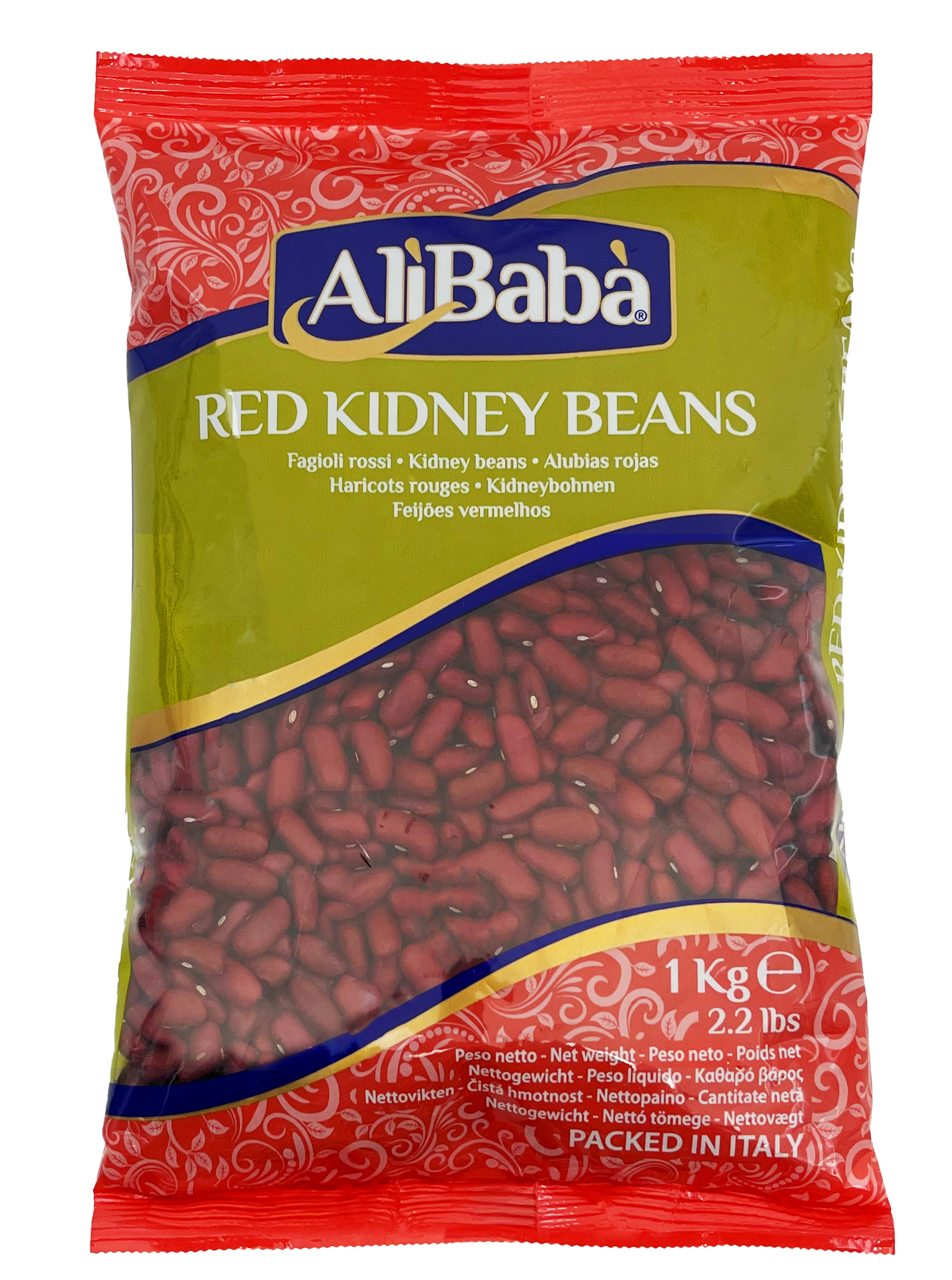 RED KIDNEY BEANS ALI BABA 10X1KG - FreshTropical