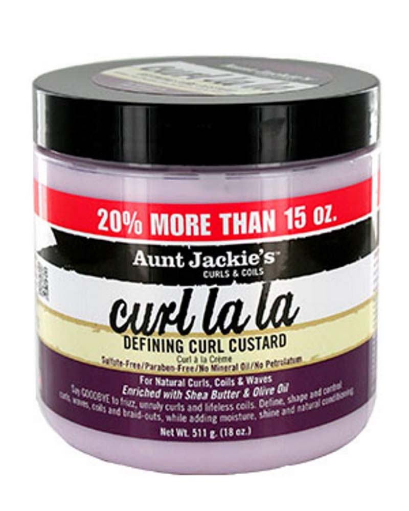 AUNT JACKIE'S CURL LA LA CUSTARD 15oz - FreshTropical