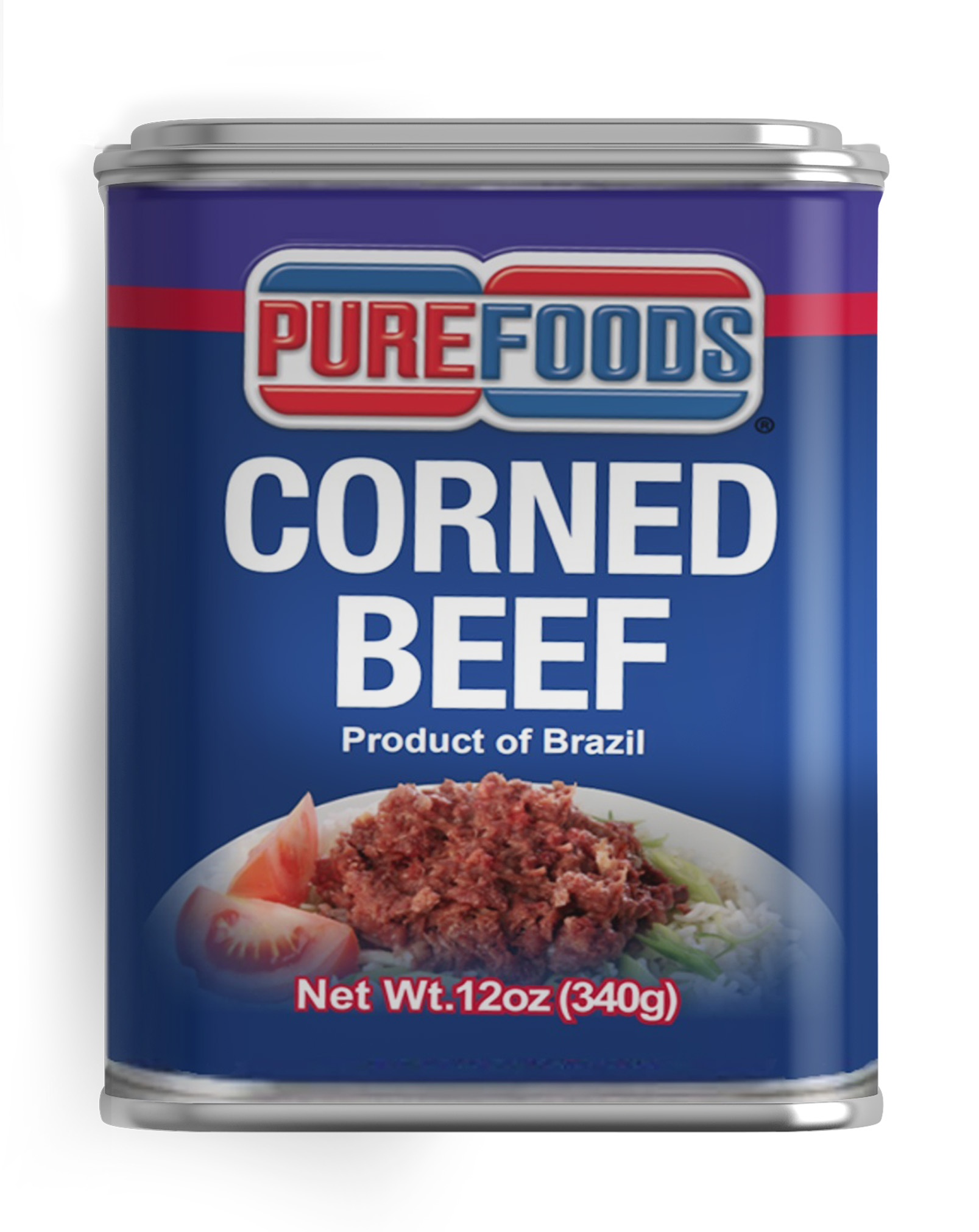 PH CORNED BEEF PUREFOODS 24X340G - FreshTropical