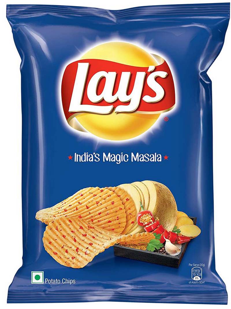 CHIPS LAYS(IND) MAGIC MASALA 24X50G - FreshTropical