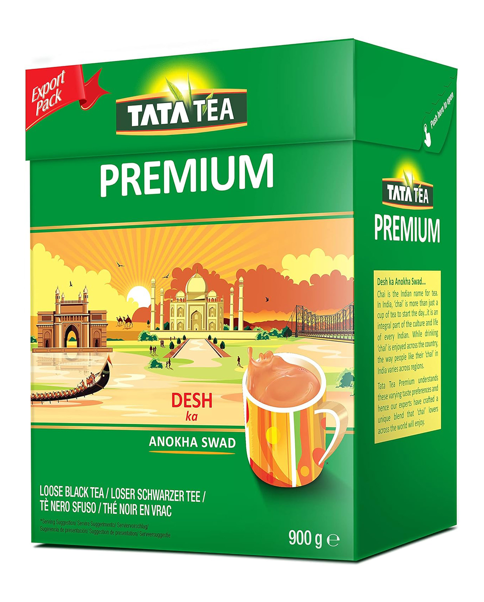TATA TEA PREMIUM 8X900G - FreshTropical