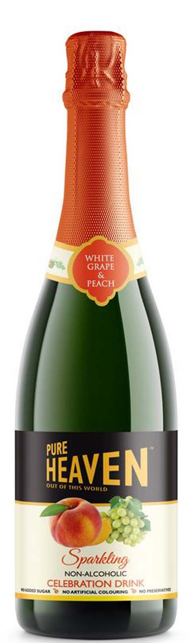 PURE HEAVEN DRINK PEACH & WHITEGRAPE 12x - FreshTropical