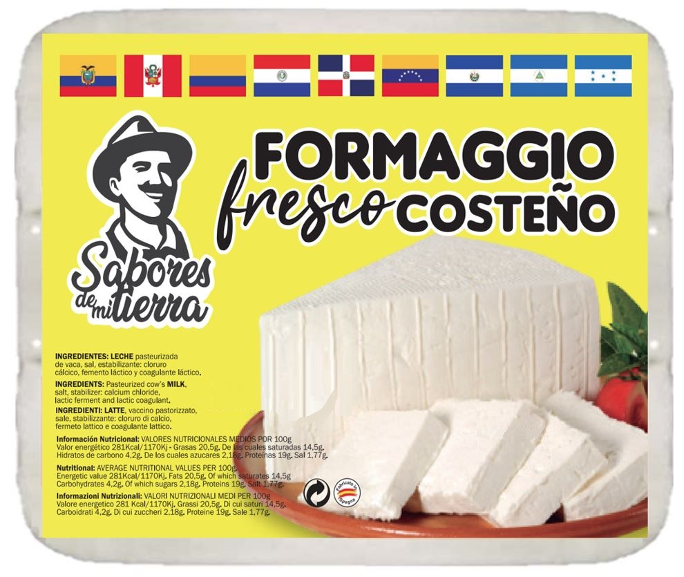 FORMAGGIO COSTENO 32X300G "GIALLO" SMT - FreshTropical