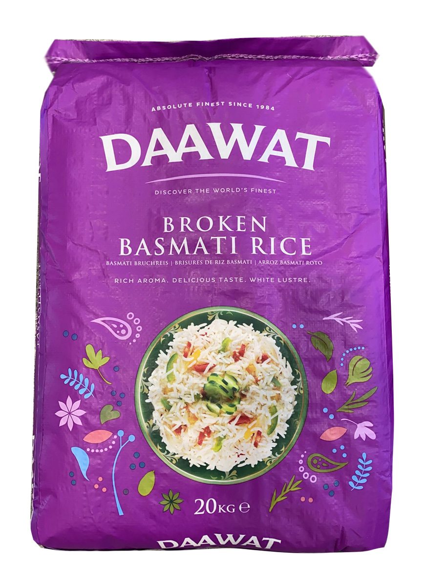 BROKEN BASMATI DAAWAT 20KG - FreshTropical