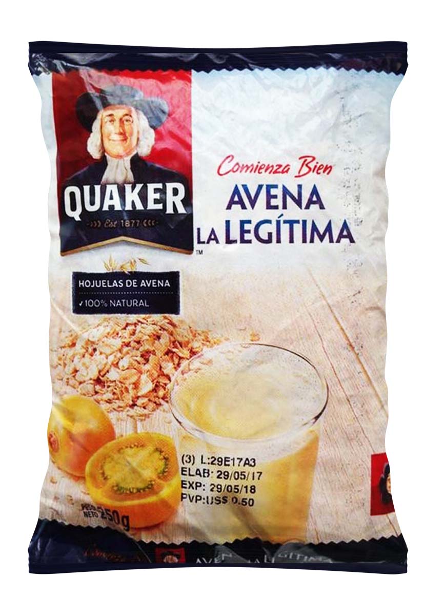 QUAKER OATS AVENA 25X500G BAG - FreshTropical