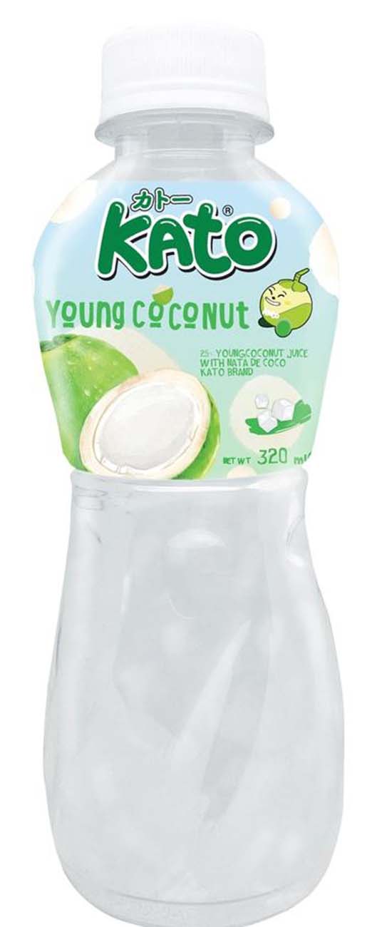 KATO COCONUT 24X320ML - FreshTropical