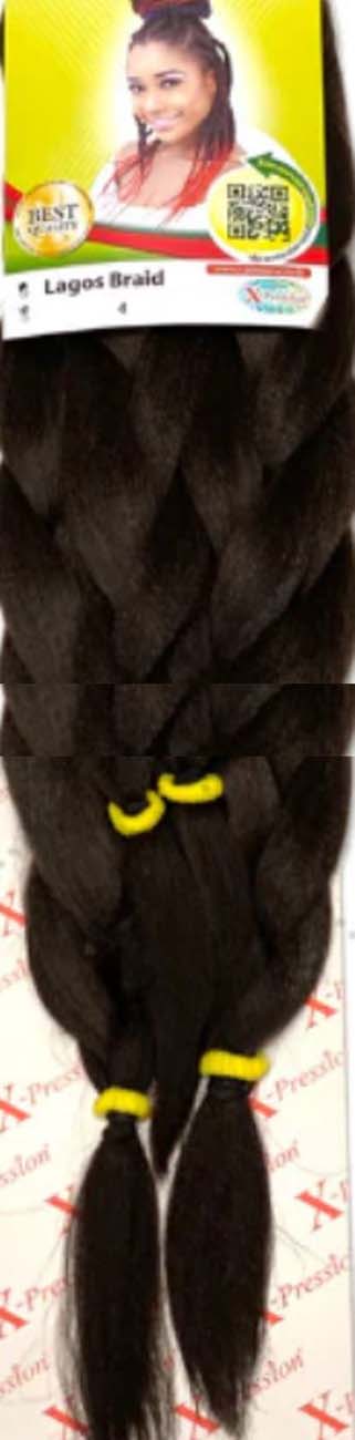 X- P LAGOS BRAID #4 (40) - FreshTropical