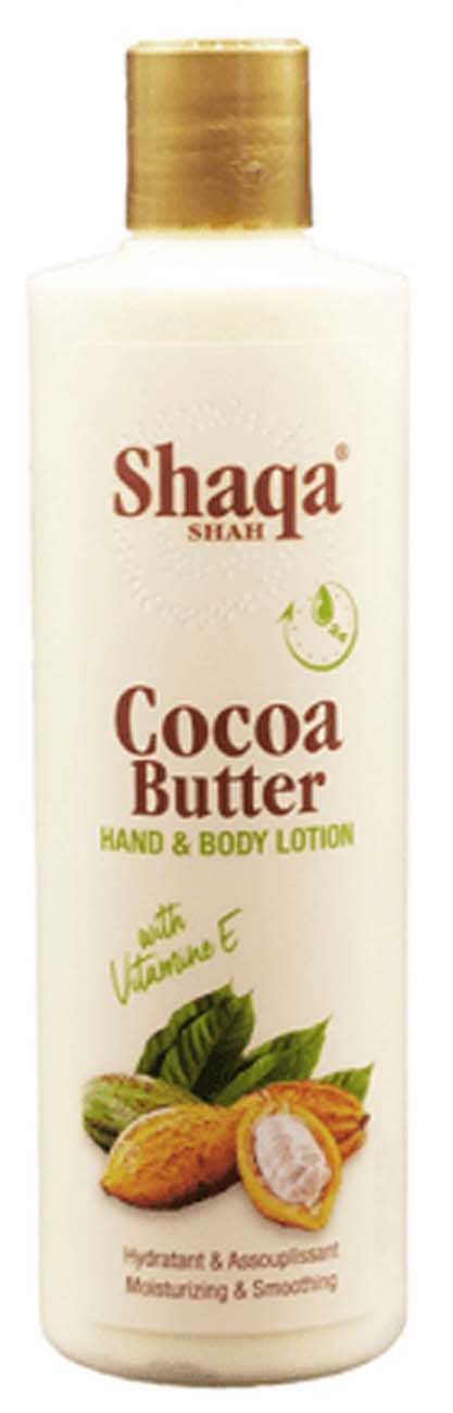 COCOA BUTTER LOTION 500ML SHAQA SHAH - FreshTropical
