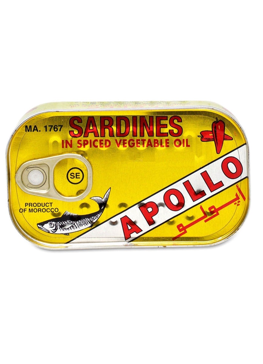 SARDINE APOLLO SPICY 50x125G - FreshTropical