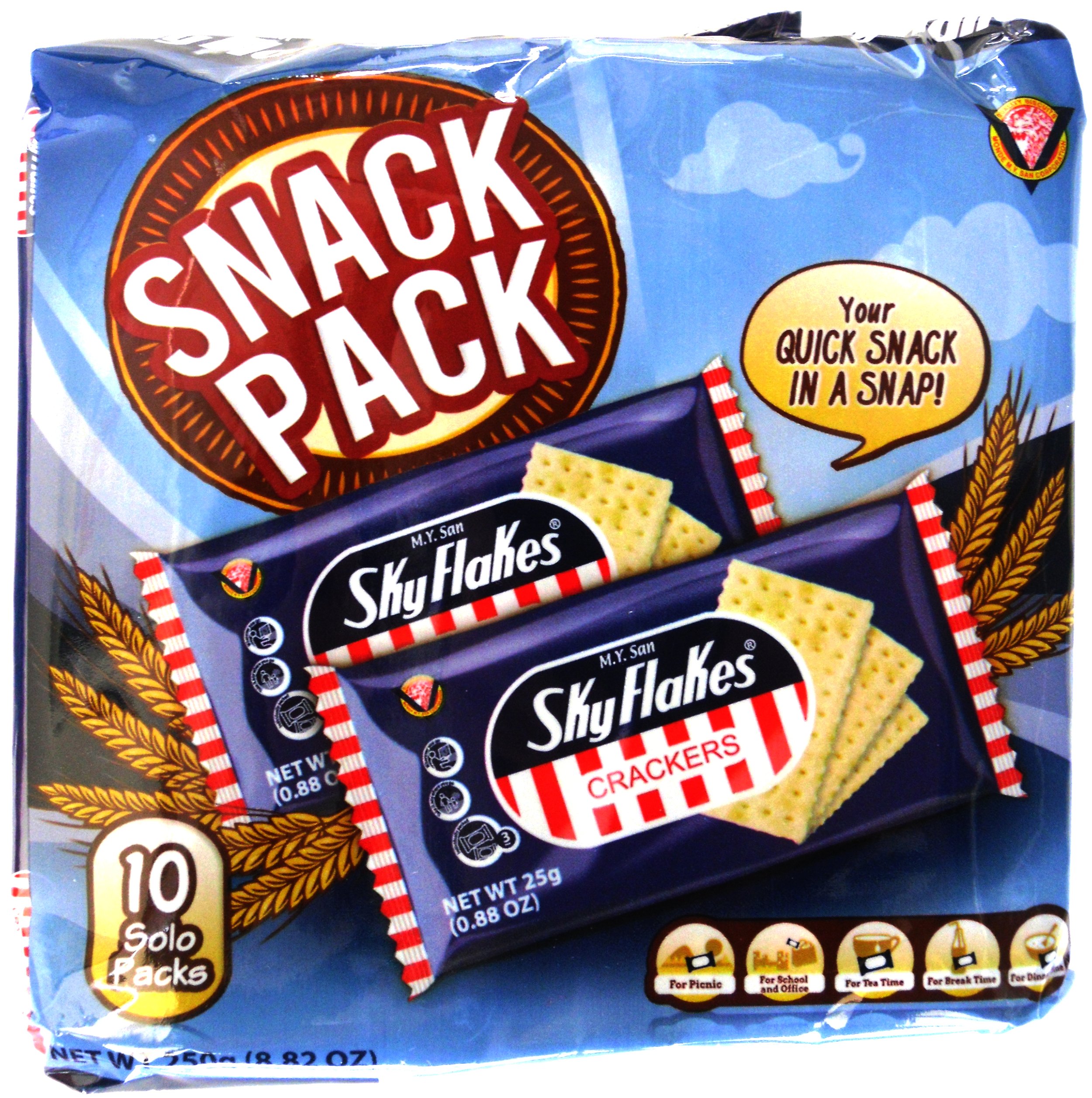 PH SKYFLAKES SNACKPACK 20X(10X25G)MY SAN - FreshTropical