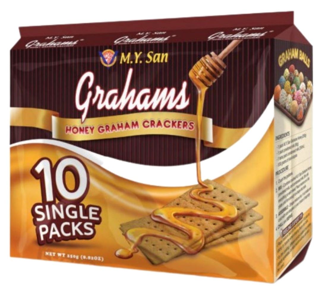 PH GRAHAM CRACKS HONEY 20X(10*25g)MY SAN - FreshTropical