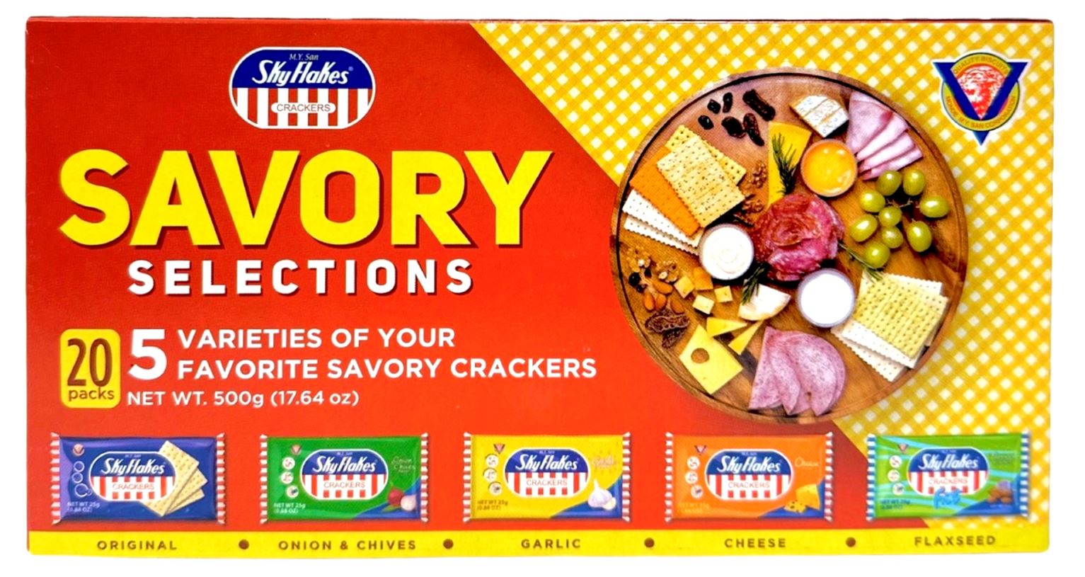 PH SKYFLAKES SAVORY MIX 10X500g MY SAN - FreshTropical
