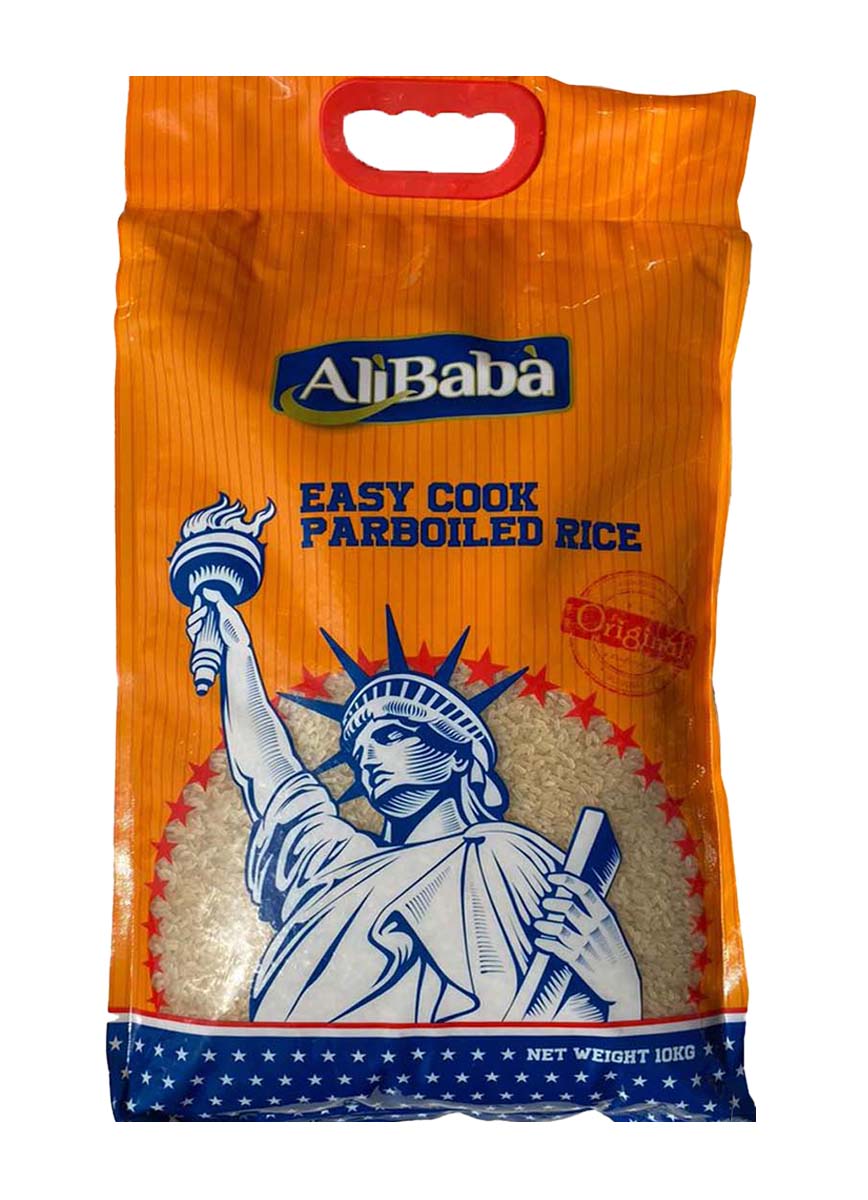 PARBOILED FLY EASY COOK ALI BABA 10KG - FreshTropical