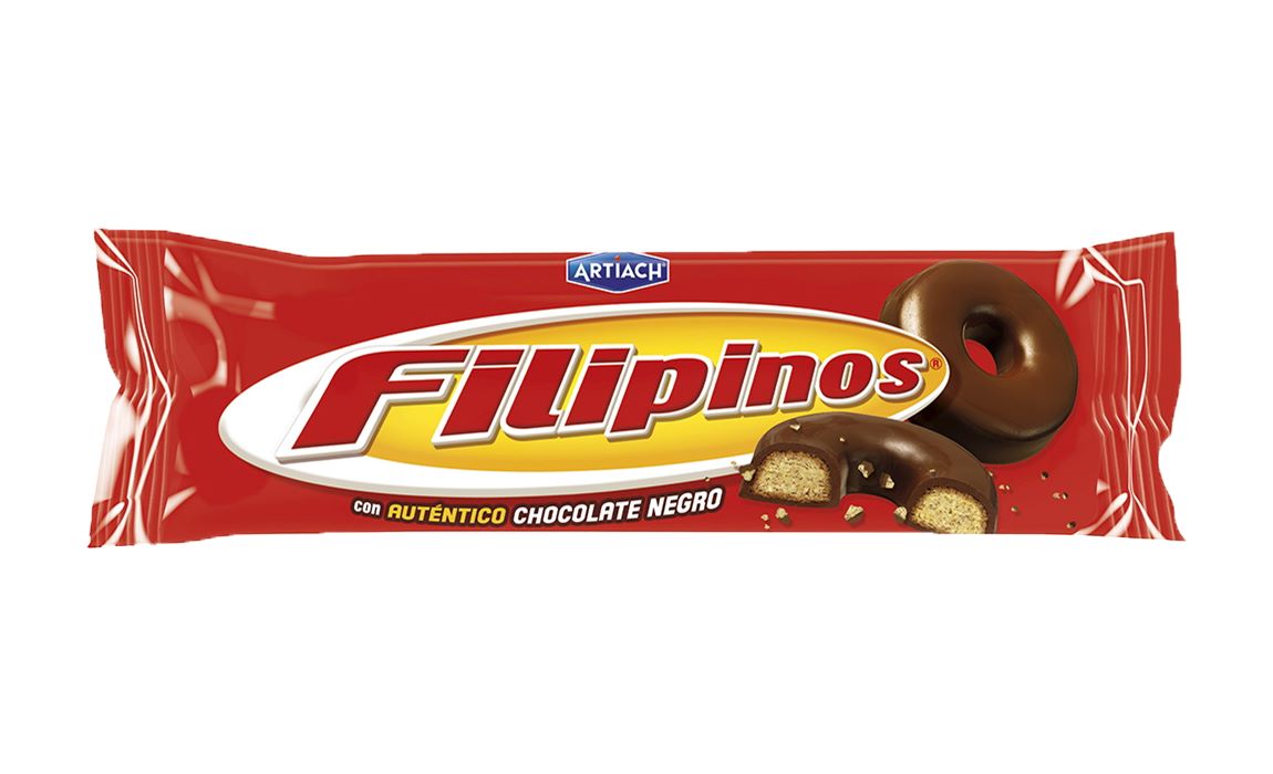 PH FILIPINOS COOKIES DARK CHOCO 12X128G - FreshTropical