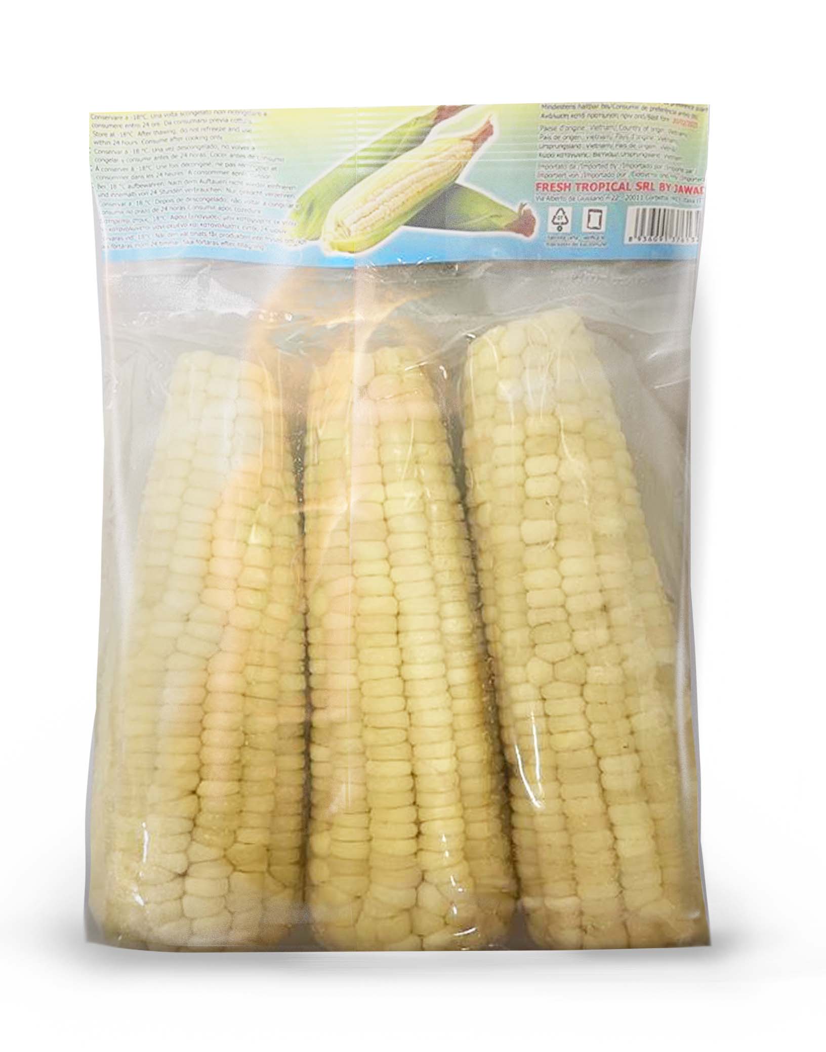 VN GELO BOILED CORN MAIS PRECOOK.20X600G - FreshTropical