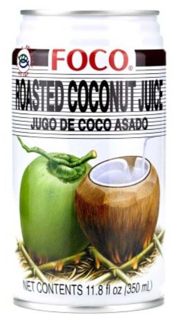 FOCO ROASTED COCONUT JUICE 24X350ML - FreshTropical