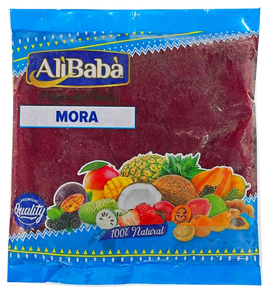 FROZEN PULP MORA 12X250G ALIBABA - FreshTropical